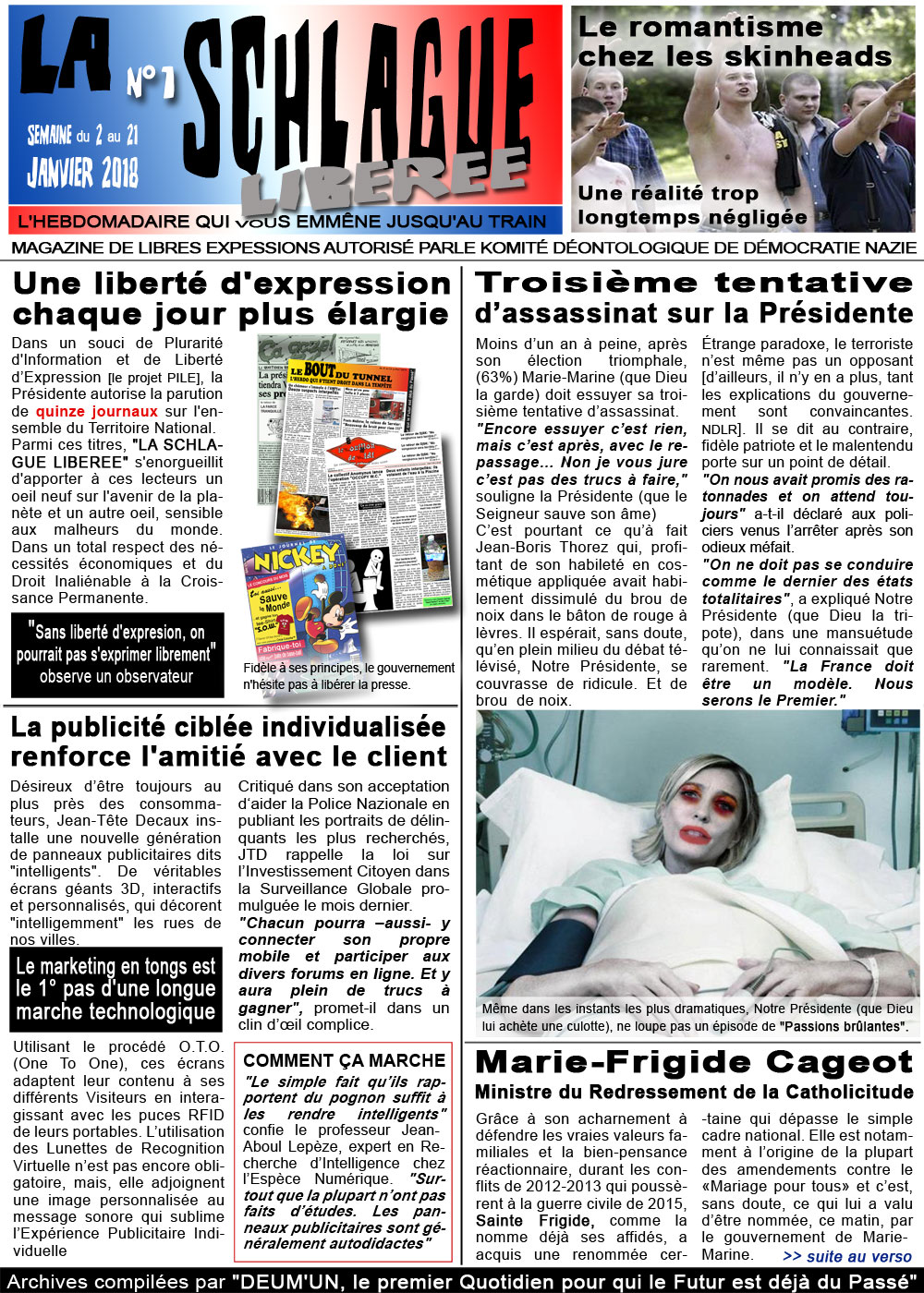La Schlague libérée (Janvier 2018)